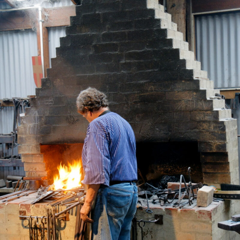 Visit the Blacksmiths at Mont De Lancey
