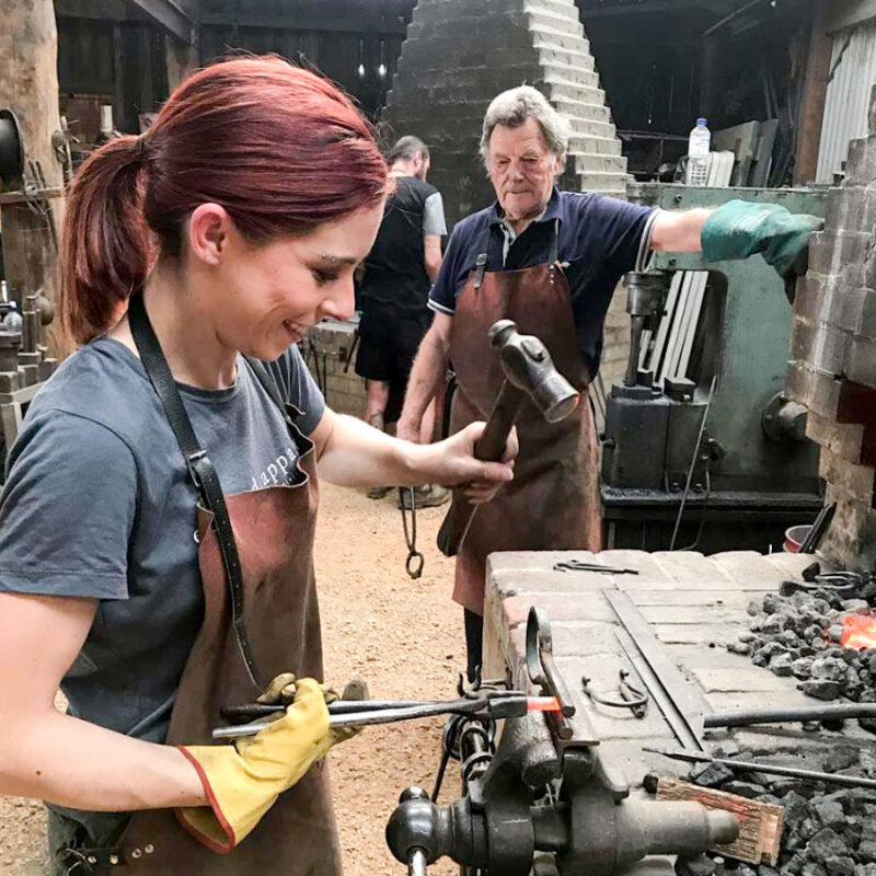 Visit the Blacksmiths at Mont De Lancey